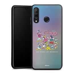 DeinDesign Handyhülle Disney 100 Years of Magic Classics, Huawei P30 Lite Silikon Hülle Premium Case Handy Schutzhülle, schwarz
