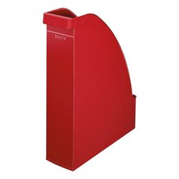 Leitz Stehsammler 2476, für DIN A4, Quer- und Hochformat, rot