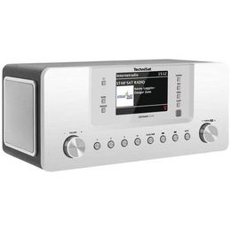 Technisat Digitradio 574 IR Internet Tischradio DAB+, UKW AUX, Bluetooth®, Internetradio, USB Silber
