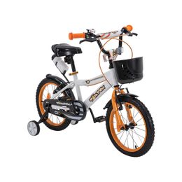Actionbikes Motors Actionbikes Kinderfahrrad Timson 16 Zoll, V-Brake-Bremsen, h&ouml;henverstellbar, St&uuml;tzr&auml;der, Korb