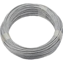 DÖRNER+HELMER Dörner+helmer - Ruck-Zuck Stahlseil Seil ø 2 mm Länge 30 m für Haltezwecke geeignet EN12385