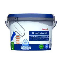 toom Komfortweiß matt 1 l