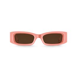 Thomas Sabo Sonnenbrille Kim schmal rechteckig hellorange