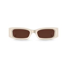 Thomas Sabo Sonnenbrille Kim schmal rechteckig beige