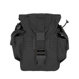MFH Trinkflaschen Tasche Molle schwarz