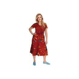 Kunst und Magie Latzhose Kleid Batik Sommerkleid Baumwoll Kleid Boho Ibiza Hippie Tie Dye