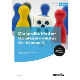 Die große Mathe-Spielesammlung für Klasse 5, m. 1 Beilage - Günther Koch, Geheftet