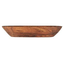 IB Laursen Schale oval aus geöltem Akazienholz, 30 x 15 x 5 cm, natur