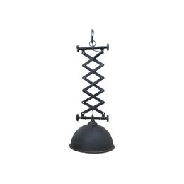 Chic Antique Factory Deckenlampe Industrial ausziehbar, H55-72,5/D32 cm antique schwarz