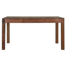 IB Laursen Esstisch aus Holz UNIKA, 140 x 80 x 73 cm, braun