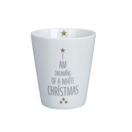 Krasilnikoff Happy Mug I am dreaming of a white Christmas, 330 ml