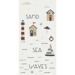IB Laursen Serviette Sea Sand Waves, 40 x 40 cm
