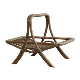 Chic Antique Magazinhalter Rattan, H38/L50/B33 cm, natur