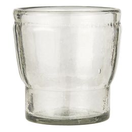 IB Laursen Mini Glas Topf mit Rillen, Höhe 11, Ø 10,5 cm