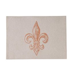 byRoom Tischset Fleur de Lys, 48 x 34cm, beige