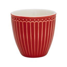 GreenGate Kleine Latte Tasse Alice, red