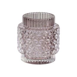 Chic Antique Teelichtglas mit Muster skandinavische Deko Online Shop