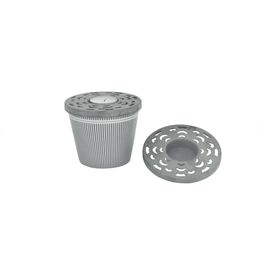 Krasilnikoff Teelicht Deckel aus Zink, Ø10 x 3 cm, Happy Cup und Happy Tumbler