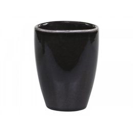 Chic Antique Calais Becher, H10/D8 cm, schwarz