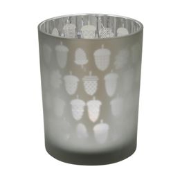 Krasilnikoff Teelichtglas / Eichel, groß, Eichel, 10 x 12.5 cn
