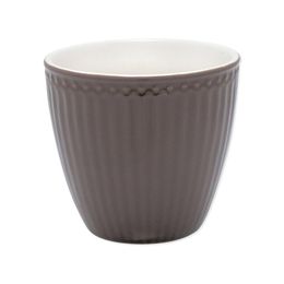 GreenGate Latte Tasse Alice Everyday, dark chocolate