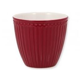 GreenGate Latte Tasse Alice Everyday, claret red