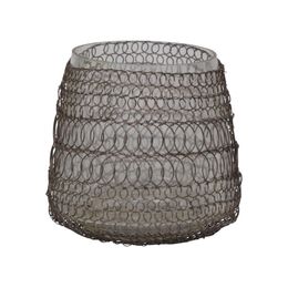 Chic Antique Teelichthalter Hurricane mit fil de fer Netz skandinavische Deko Online Shop