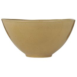 IB Laursen Schüssel Dunes groß, 12 cm, Ø 24 cm, Mustard