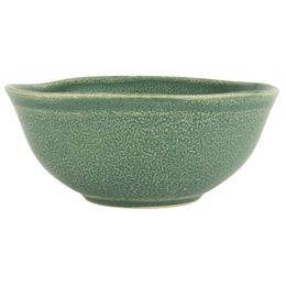 IB Laursen Schüssel Dunes groß, 12 cm, Ø 24 cm, Green