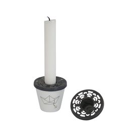 Krasilnikoff Kerzenhalter Aufsatz für Becher, Ø 6,5 cm für Espresso Cups