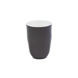 byRoom Porzellan Tasse Solid, Ø8 x H11.5cm, dunkelgrau