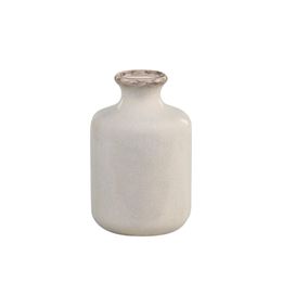 Chic Antique Niort Flasche aus Keramik, H17,5/D11 cm, latte