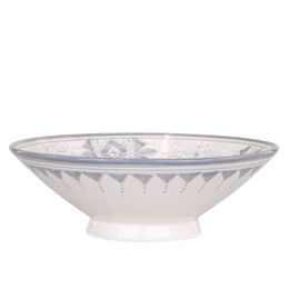 Chic Antique Marrakech Salatschale, H10/Ø25 cm, französisches grau