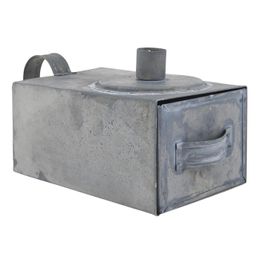 IB Laursen Kerzenhalter Box, 20.5 x 10 x 11 cm, grau