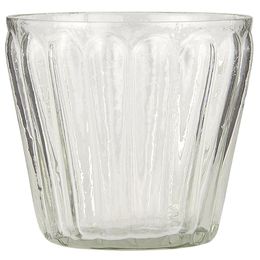 IB Laursen Glas mit Rillen, H7,5 x Ø 5,8 cm