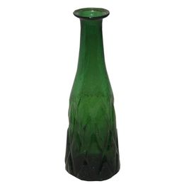 byRoom Große handgemachte Vase, 18 x 8cm, grün