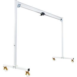 Vetter Stahl-Portalkran PA, Handschiebefahrwerk, Tragf&auml;higkeit 250 kg, lichte Breite 4000 mm