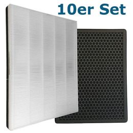 Comedes Filter-Set 10er Set einsetzbar statt Philips FY1410/30 und FY1413/30