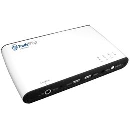 TRADESHOP 31500mAh usb Port Externer Akku Batterie Power Bank Ladegerät für Smartphones, Android Phones Tablets, iPad, iPhone, Handy, psp, GoPro, gps