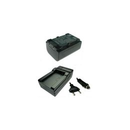 TRADESHOP Angebot im set: Trade-shop Kamera Li-Ion Akku 1100mAh + Ladegerät mit Kfz Adapter für Sony hdr XR520E XR520VE XR160 XR160E XR-150 XR-150E XR-350