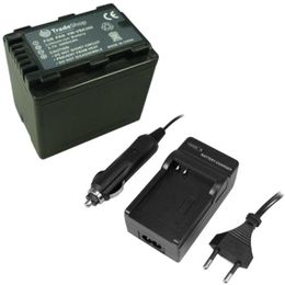 TRADESHOP Angebot im set: Trade-shop Kamera Li-Ion Akku 3400mAh + Akku Ladegerät mit kfz Adapter für Panasonic HDC-TM99 SDR-70 SDR-H100K SDR-H100P SDR-H100PC