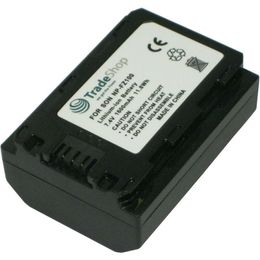 TRADESHOP Trade-shop - Li-Ion Akku 1600mAh Ersatz Batterie für Sony Alpha 9 (ILCE-9) / A9 / A9S / 9S / A9R / 9R ersetzt Sony np fz 100