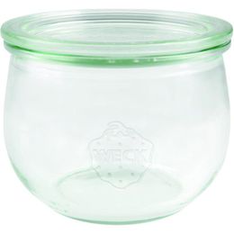 WECK - Einkochgläser Tulpenform 0,5 l 6 Stk Ein gläser, Rundrandglas mit Deckel