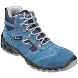 Fortis Fortis Stiefel Midgard, S1, Gr. 48, blau (Sicherheitsstiefel Allroundschuhe)