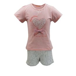 Girls Fashion T-Shirt & Shorts Sommer Set