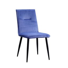 HTI-Living Stuhl Salinas Velvet Blau