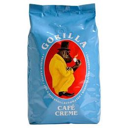 Gorilla Café Crema Kaffeebohnen Arabicabohnen mild 1,0 kg