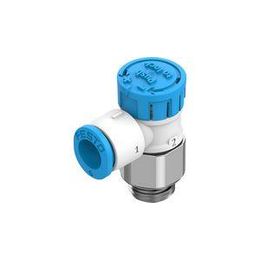 Festo Drossel-R&uuml;ckschlagventil, G1/8" / QS-6, 20kPa 1MPa, 165L/min - VFOE-LE-T-G18-Q6