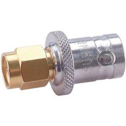 Huber+Suhner HF-Adapter, Gerade, SMA-Stecker - BNC-Buchse, 50Ohm - 33_SMA-BNC-50-1/1--_NE