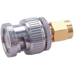 Huber+Suhner HF-Adapter, Gerade, BNC-Stecker - SMA-Stecker, 50Ohm - 32_BNC-SMA-50-1/1--_UE